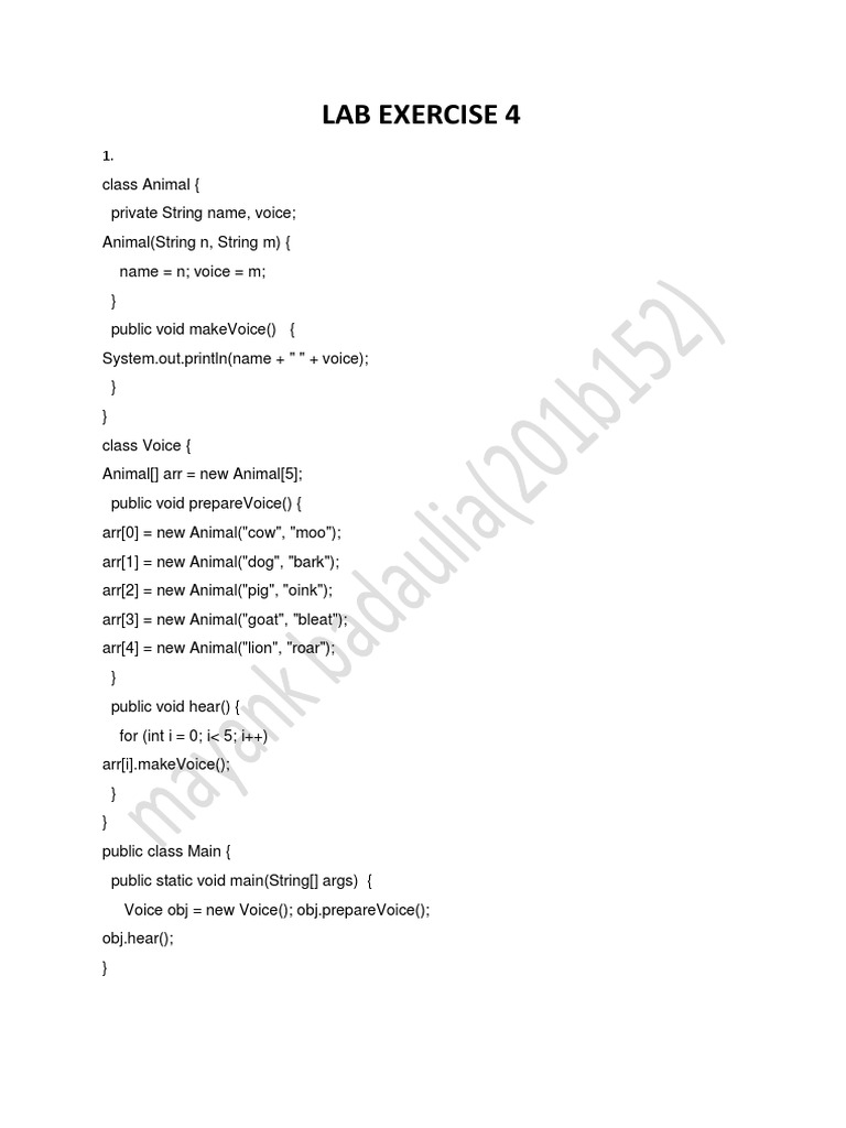 Lab Exercise 4 5 6 - 201B013 | PDF | Computer Engineering | Models Of Computation