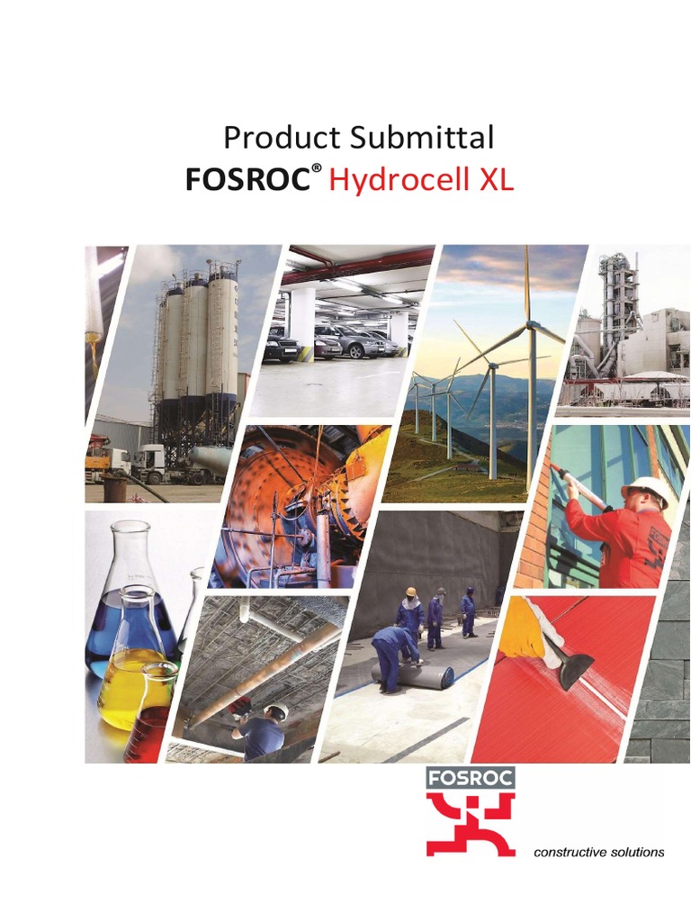 SUB - Hydrocell XL | PDF | Concrete | Water