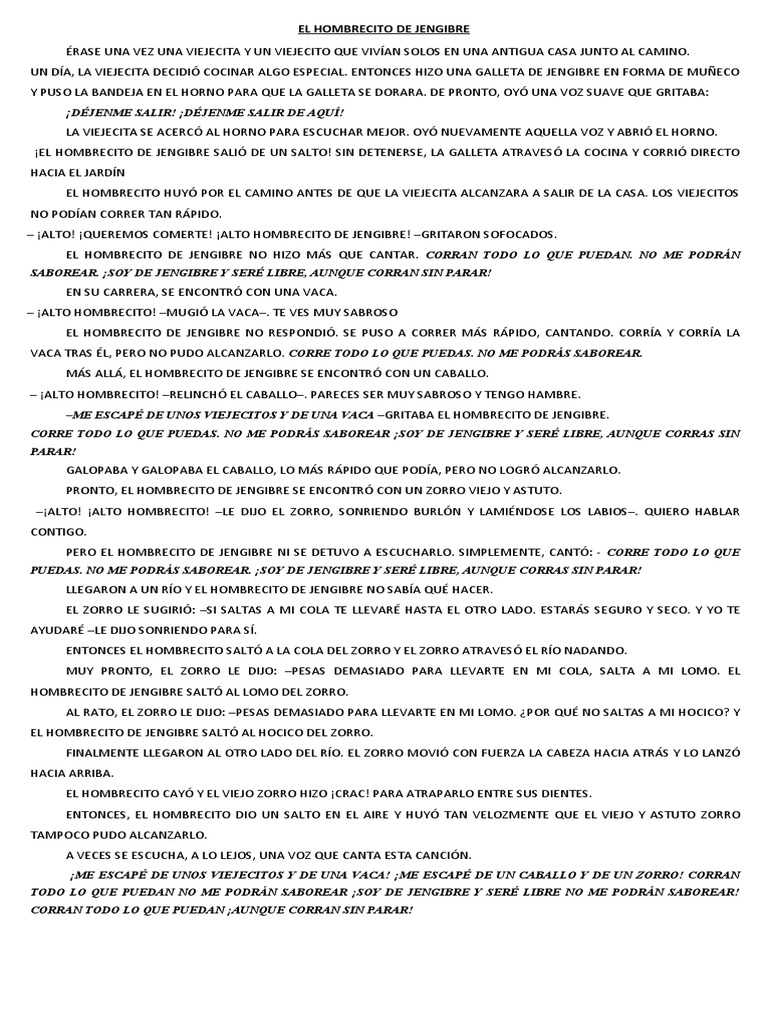 EL Hombrecito de Jengibre 2022 | PDF | Arte