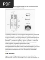 Paint Manufacturing Process Overview | PDF | Paint | Mill (Grinding)