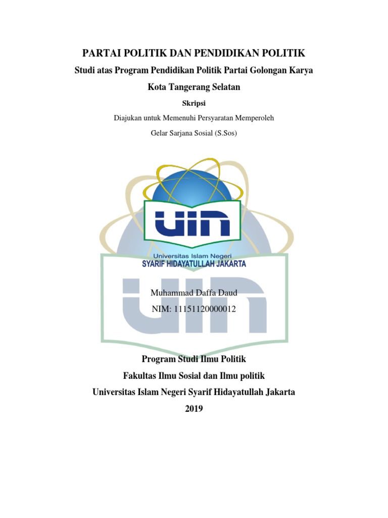 Muhammad Daffa Daud - Fisip | PDF