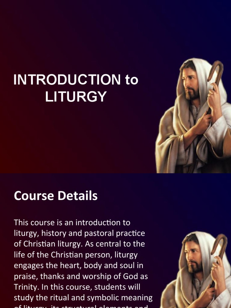 Liturgy Chapter 1 | PDF | Liturgy | Sacraments
