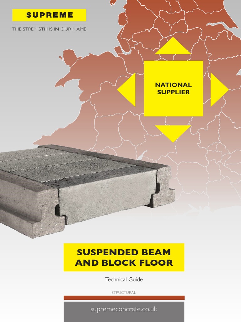Supreme Beam and Block Flooring Guide | PDF | Concrete | Flooring