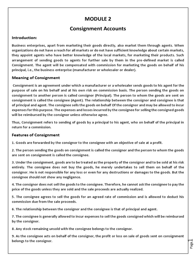 BCOM FA Unit-2 | PDF | Debits And Credits | Expense