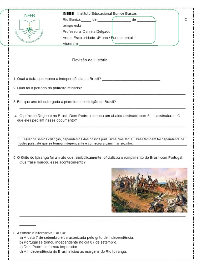 Revisão De Historia Pdf Brasil
