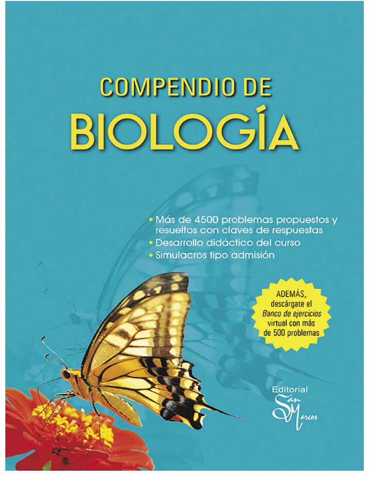 Compendio de Biologia - Editorial San Marcos | PDF | Evolución | Biología
