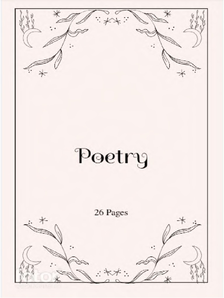Poetry | PDF