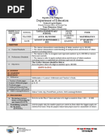 Accomplishment Report Numeracy | PDF | Mathematics | Learning