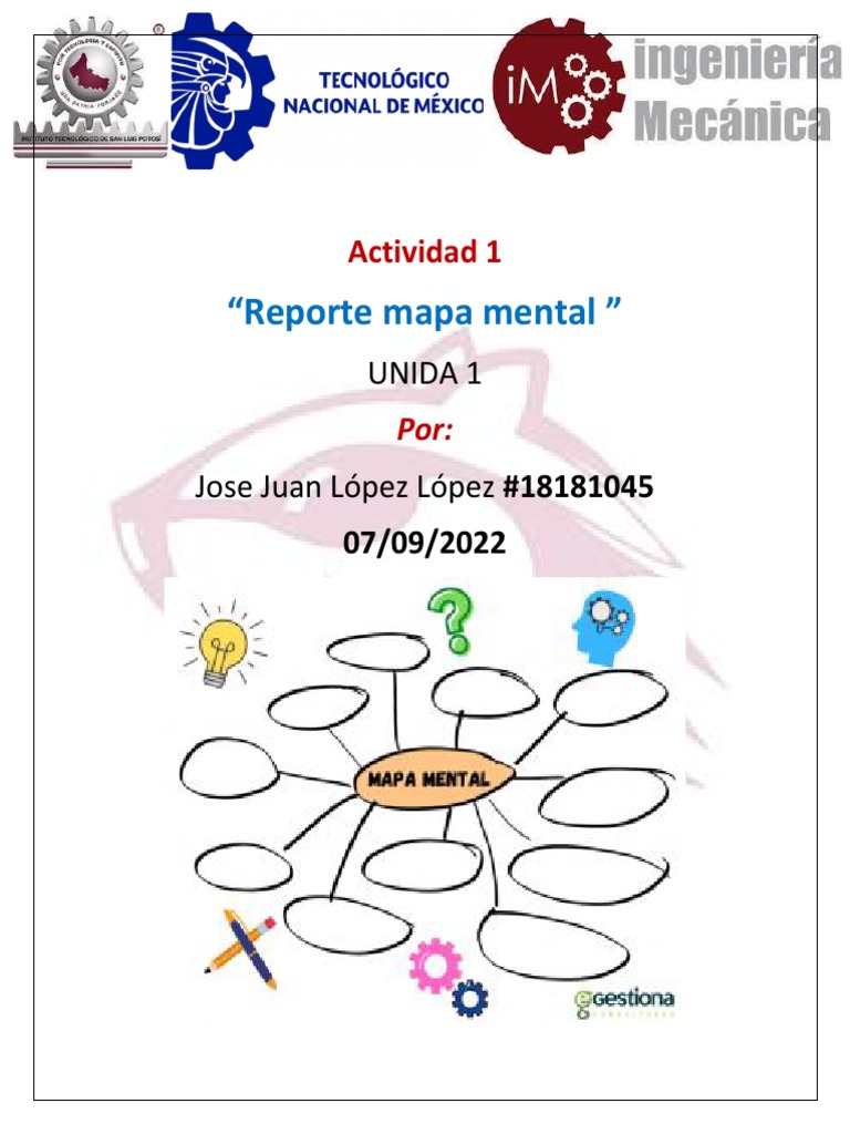 Actividad 1 Reporte Mapa Mental | PDF