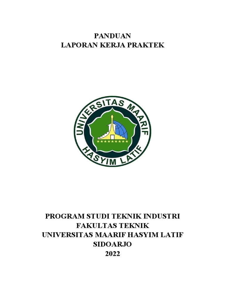 Panduan Laporan Kerja Praktek 2022 | PDF | Karier & Perkembangan | Bisnis