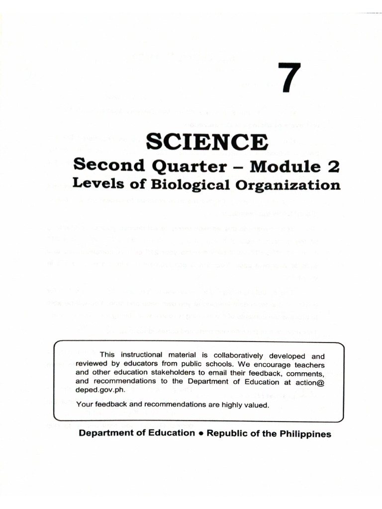 Science-Module-2 Second Grading | PDF