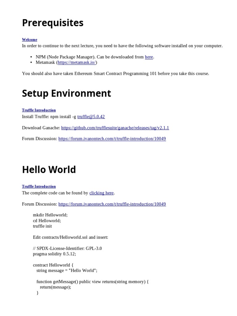 Ethereum Smart Contract Programming 201 Pdf Command Line Interface 6950
