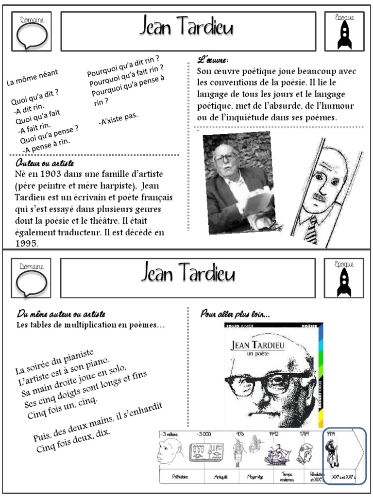 Jean Tardieu | PDF