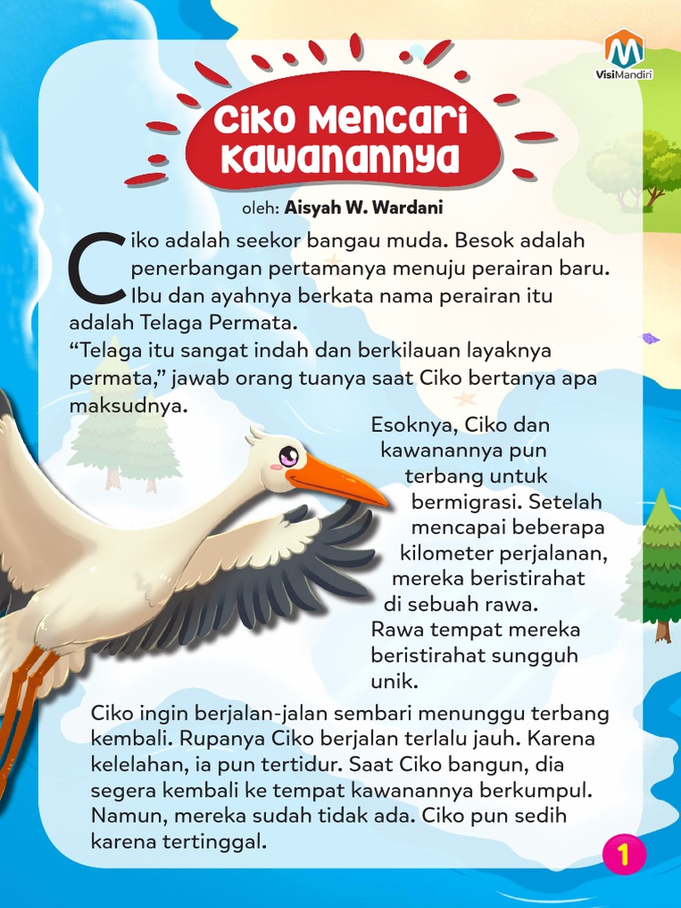 Petualangan Ciko Sang Bangau Muda | PDF