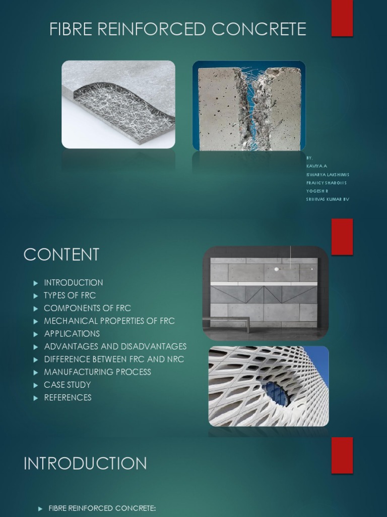 Understanding Fibre Reinforced Concrete | PDF | Fibers | Concrete