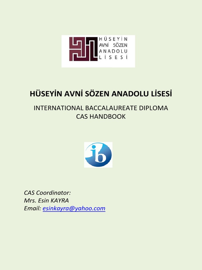 Hasal Cas Handbook 2021-23 | PDF | Experience | Creativity