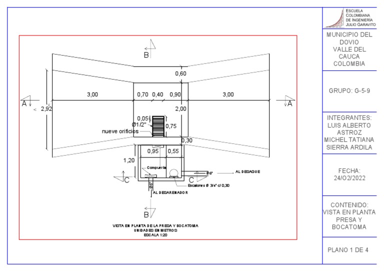 PLANOS PROYECTO 1ER CORTE-Layout1 | PDF