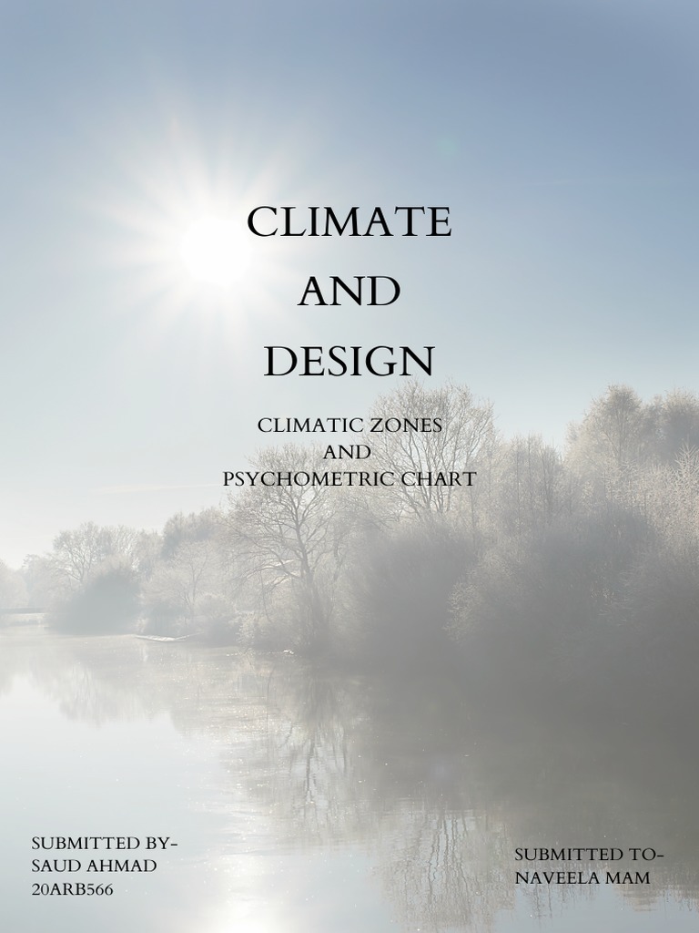 Psychrometric Chart and Climatic Zones | PDF | Climate | Humidity