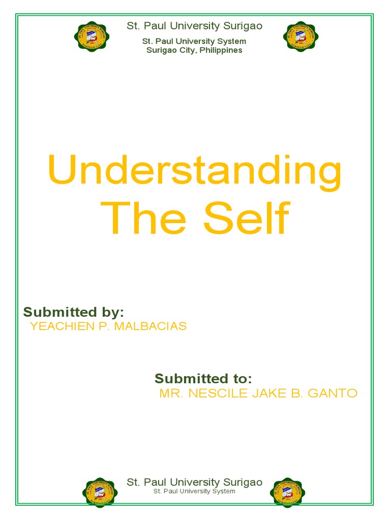 UTS Activity | PDF | Self Esteem | Self Concept