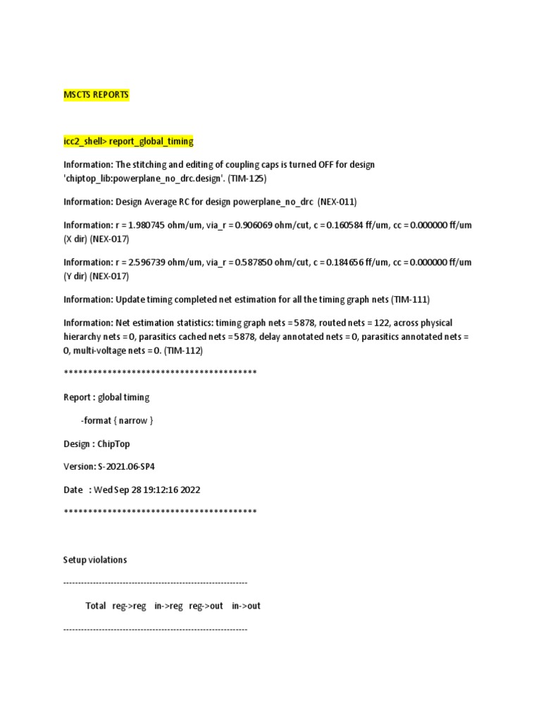 MSCTS, Classic and CCD CTS Reports | PDF | Computer Engineering | Computing