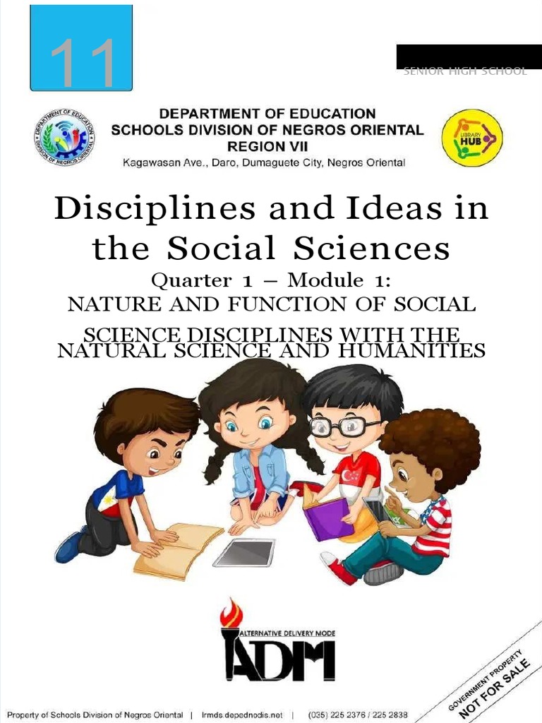 PDF Diss Quarter 1 Module 1 For Student | PDF | Science | Social Sciences