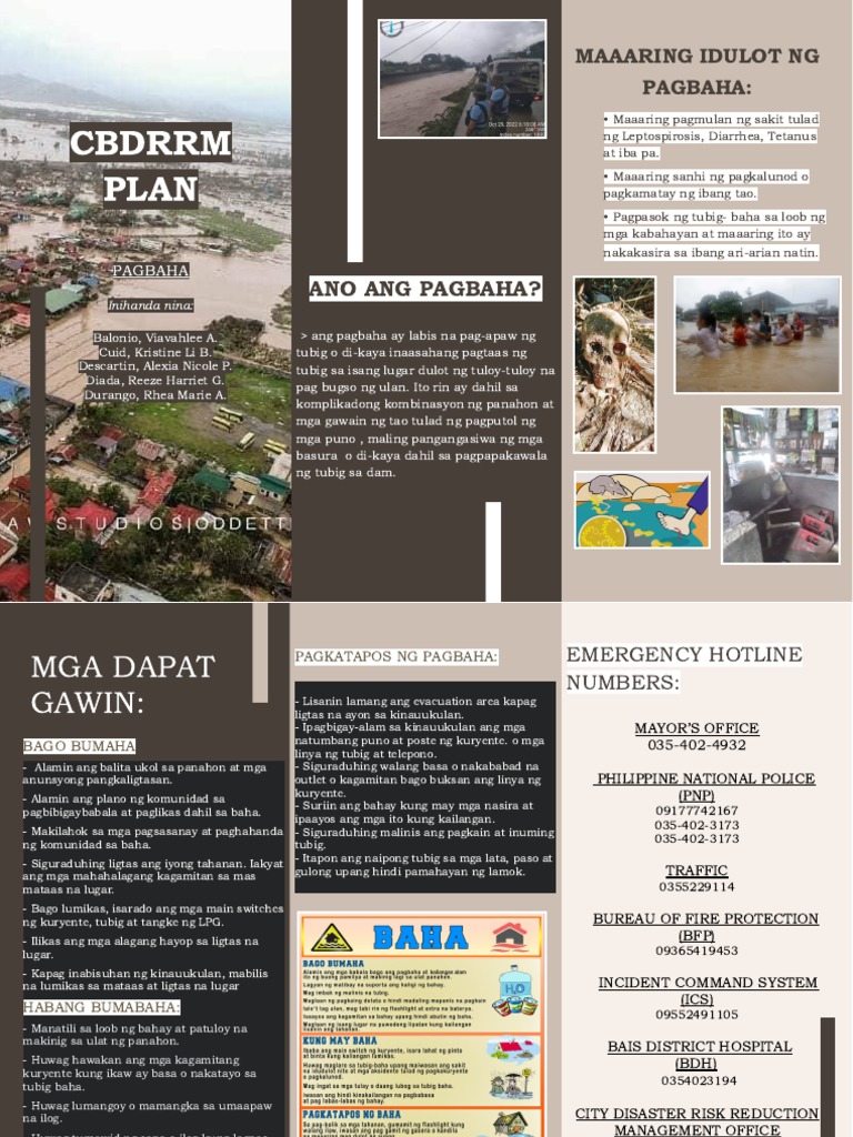 Brochure CBDRRM | PDF