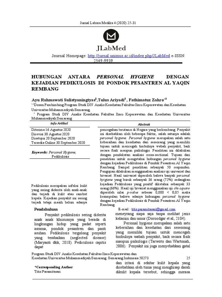 Jurnal 1 | PDF | Pengembangan Diri | Kesehatan Holistik