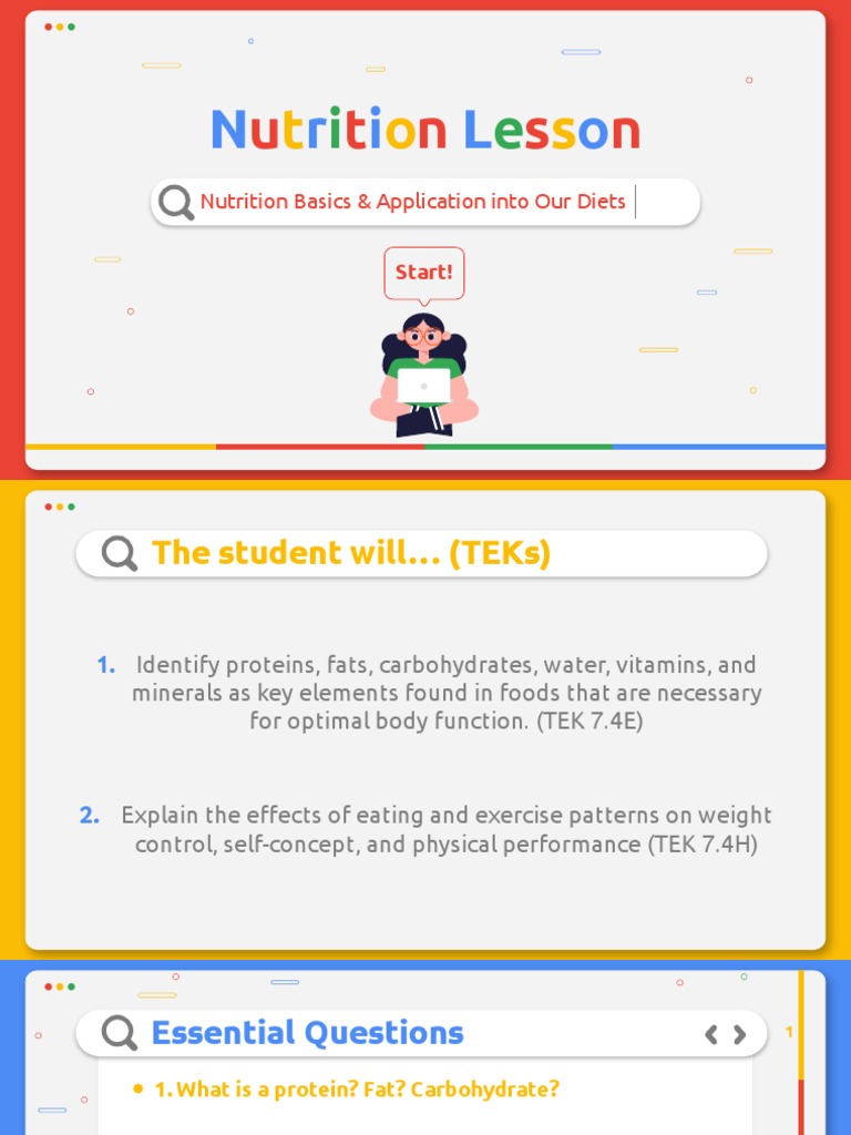 Nutrition Basics for High School Students | PDF | Fat | Carbohydrates