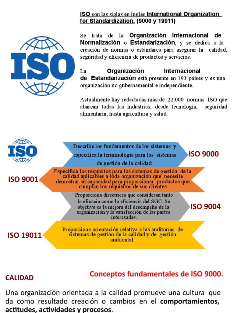Iso 9000 y 19011 | PDF | Auditoría | Calidad (comercial)