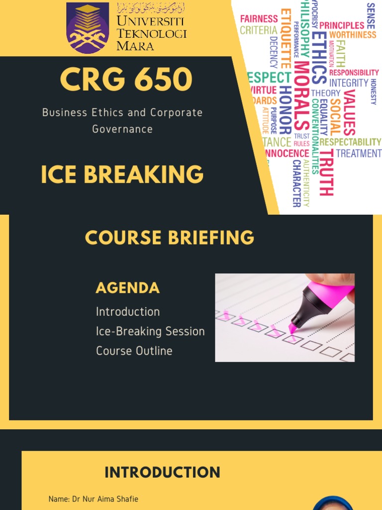 CRG - Briefing | PDF | Business Ethics | Corporate Social Responsibility