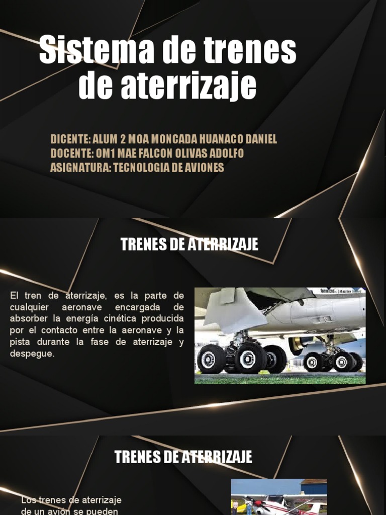 Sistema de Trenes de Aterrizaje | PDF
