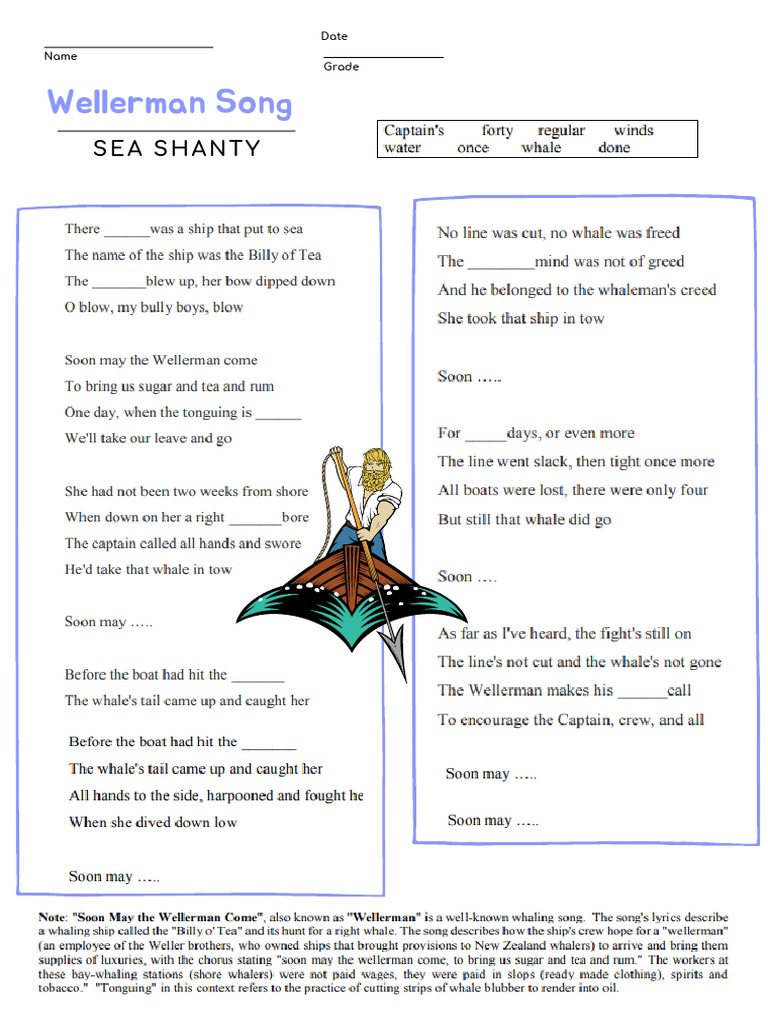 Sea Shanty for Students | PDF