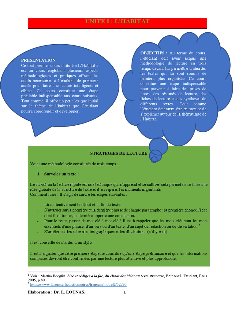 Stratégies de Lecture en Cours | PDF | Humain
