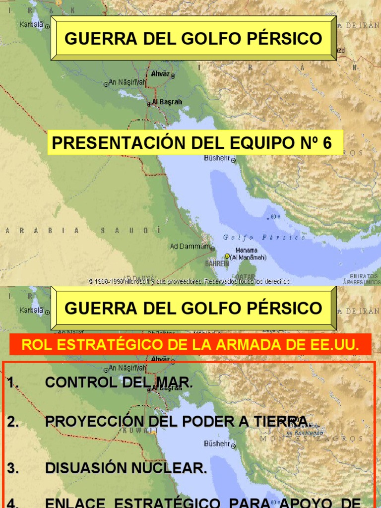 2.1 Guerra Del Golfo Persico 1 | PDF | guerra del Golfo | Golfo pérsico
