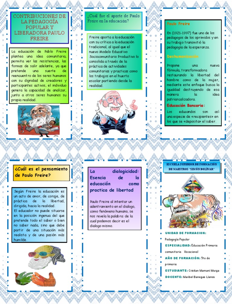 Cris Triptico Maribel | PDF | Teorías filosóficas