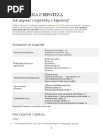 Jak Napisać Rozprawkę - Schemat + Przykładowa Rozprawka (Cke) | PDF
