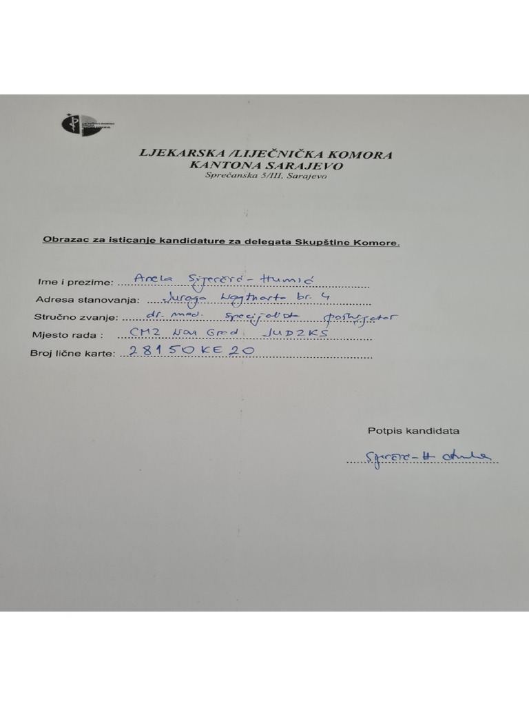 Obrazci Za FMF | PDF