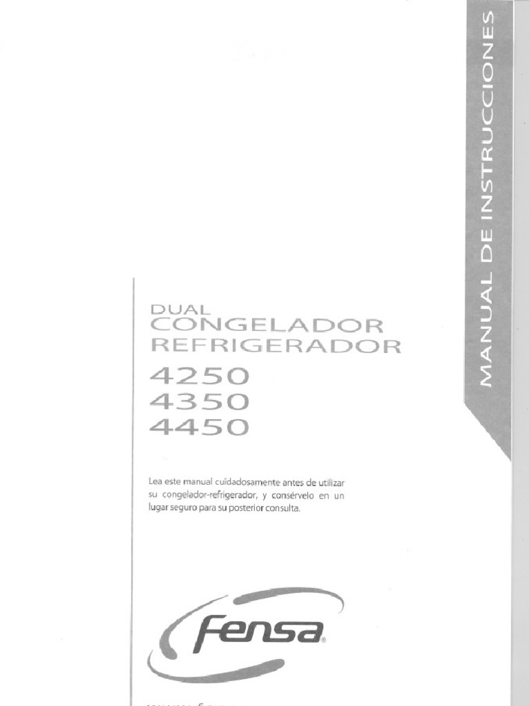 Fensa FFH 4450 Freezer | PDF