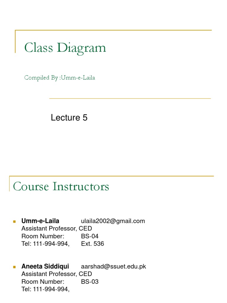 Class Diagram | Pdf | Class (computer Programming) | Inheritance 