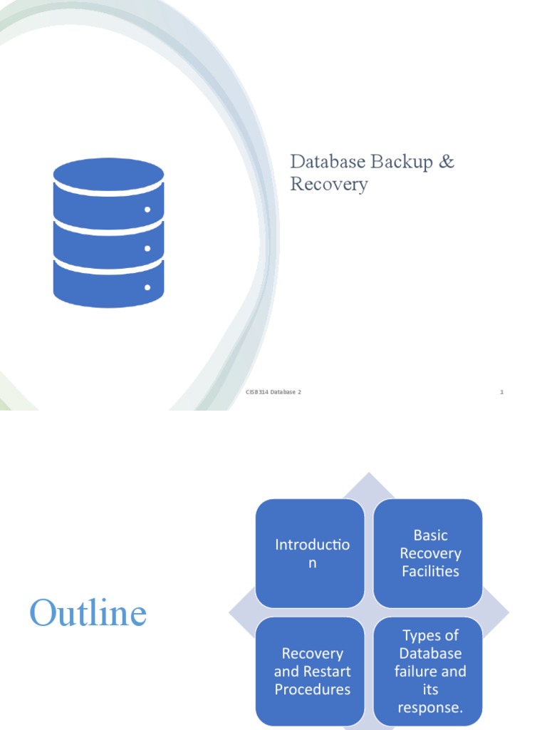 Backup and Recovery | PDF | Backup | Databases Backup and Recovery | PDF | Backup | Databases