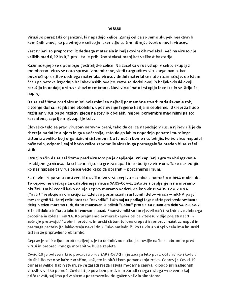 Biologija Referat 5.2 | PDF