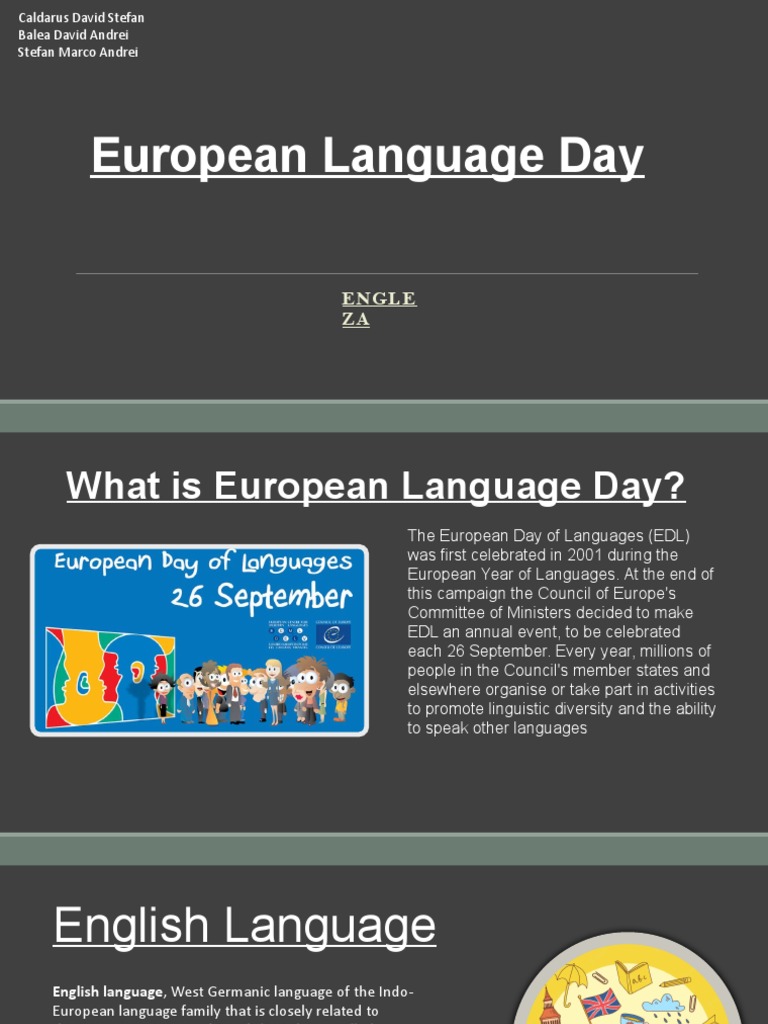 Proiect Engleza | PDF | English Language | Languages Of Europe