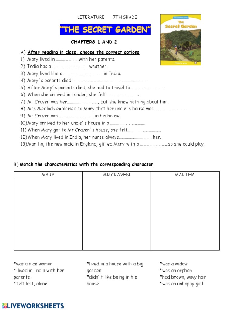 Literature 7Th Grade | PDF