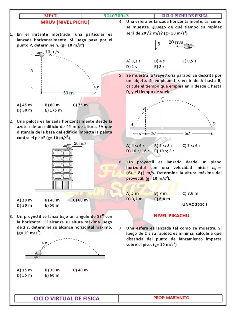 MPCL - TEMA 4.PDF Versión 1 | PDF | Movimiento (física)