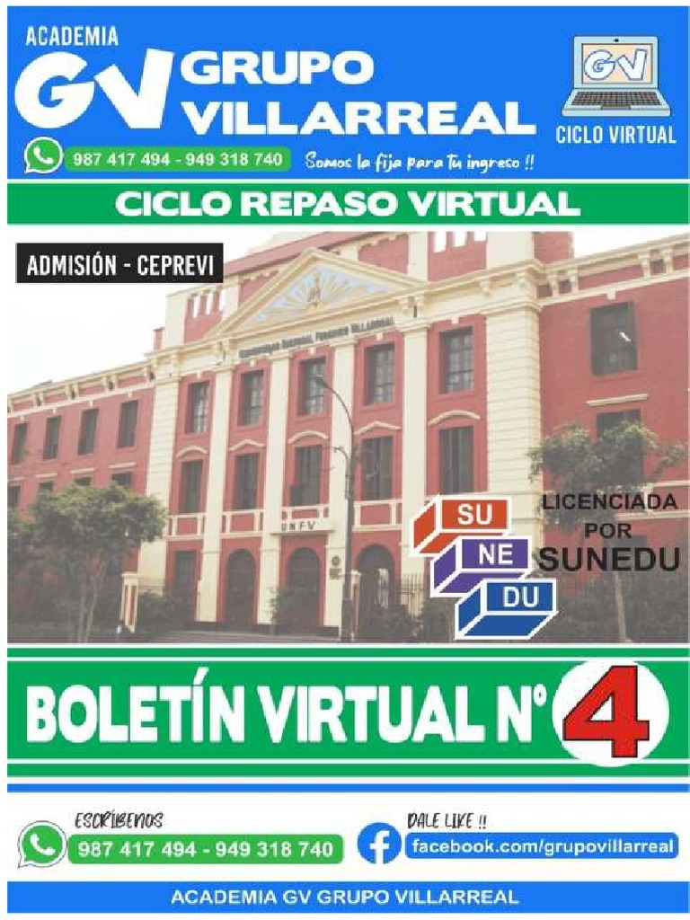 BOLETIN #4 Ciclo Repaso 3 Enero | PDF | Bancos | Balance de pagos