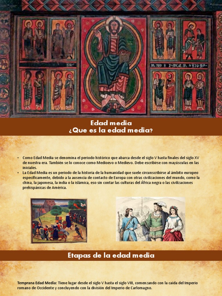 Edad Media | PDF | Feudalismo | Edades medias