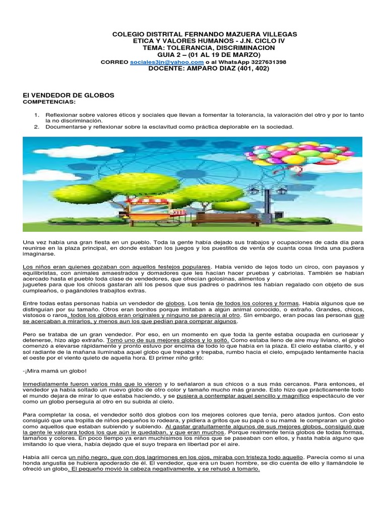 El Vendedor de Globos 3 | PDF