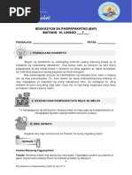DLL-ESP10-Module-1.1 Ang Mga Katangian NG Pagpapakatao | PDF