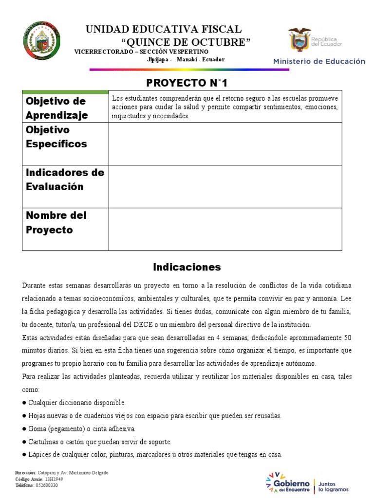 Matriz Proyecto 2022 | PDF | Aprendizaje | Cognición