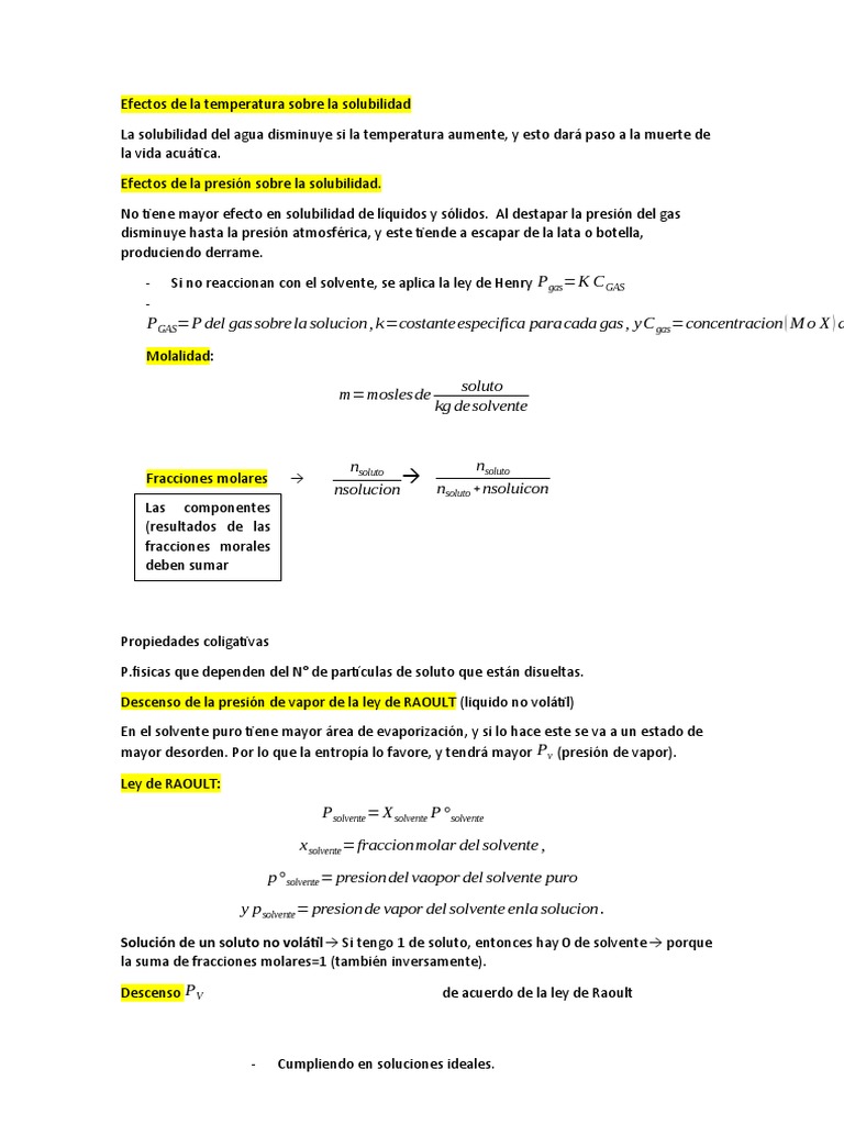 Efectos de temperatura en solubilidad | PDF | Solubilidad | Solvente